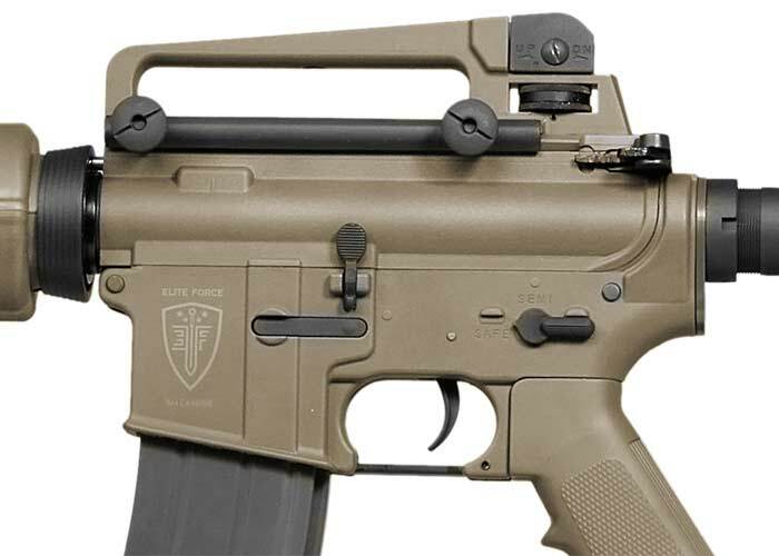 high-velocity-elite-force-m4a1-aeg-airsoft-rifle-dark-earth-brown ...