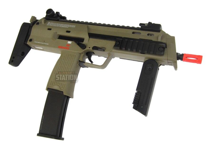 Kwa Handk Mp7 A1 Gas Blowback Combo Package W 2 Extra Mags Tan Version