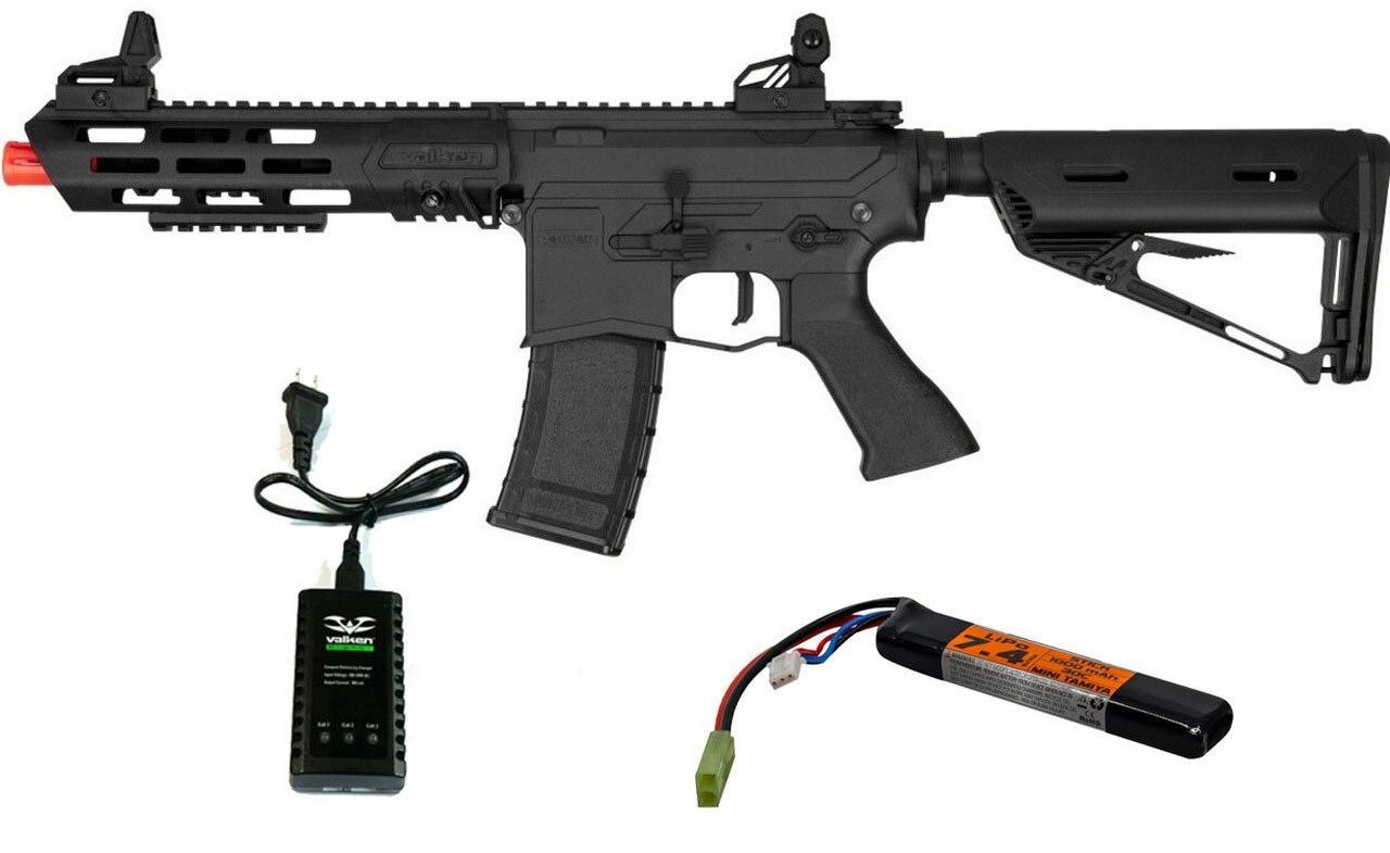 valken-asl-series-aeg-airsoft-rifle-kilo-black-w-lipo-battery-and ...