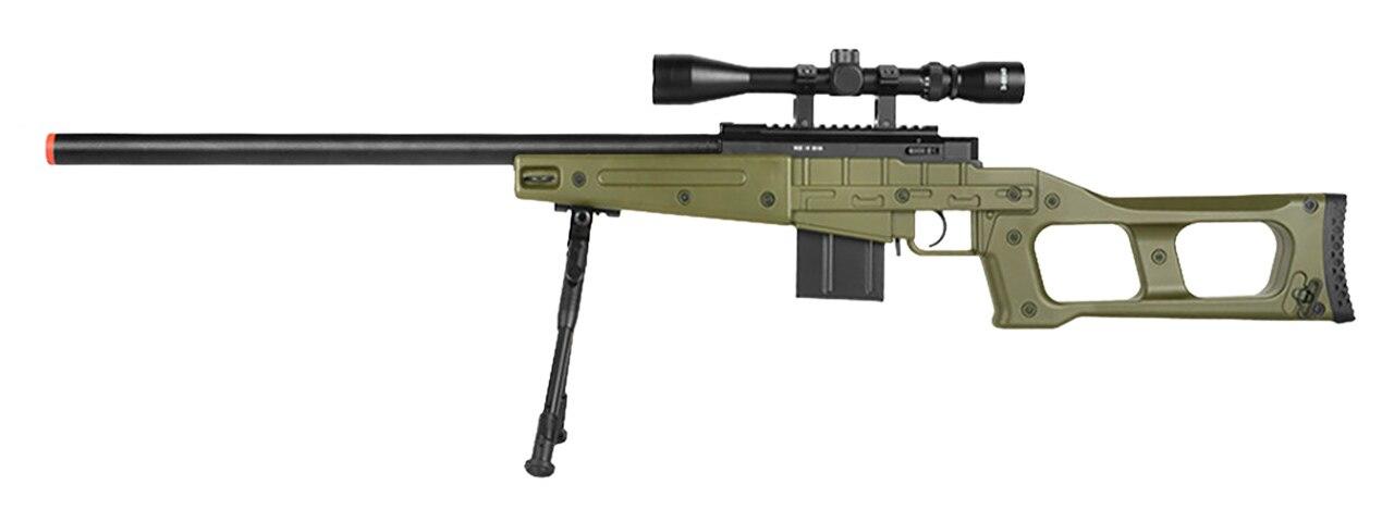 wellfire-mk96-covert-bolt-action-airsoft-sniper-rifle-w-fluted-barrel ...